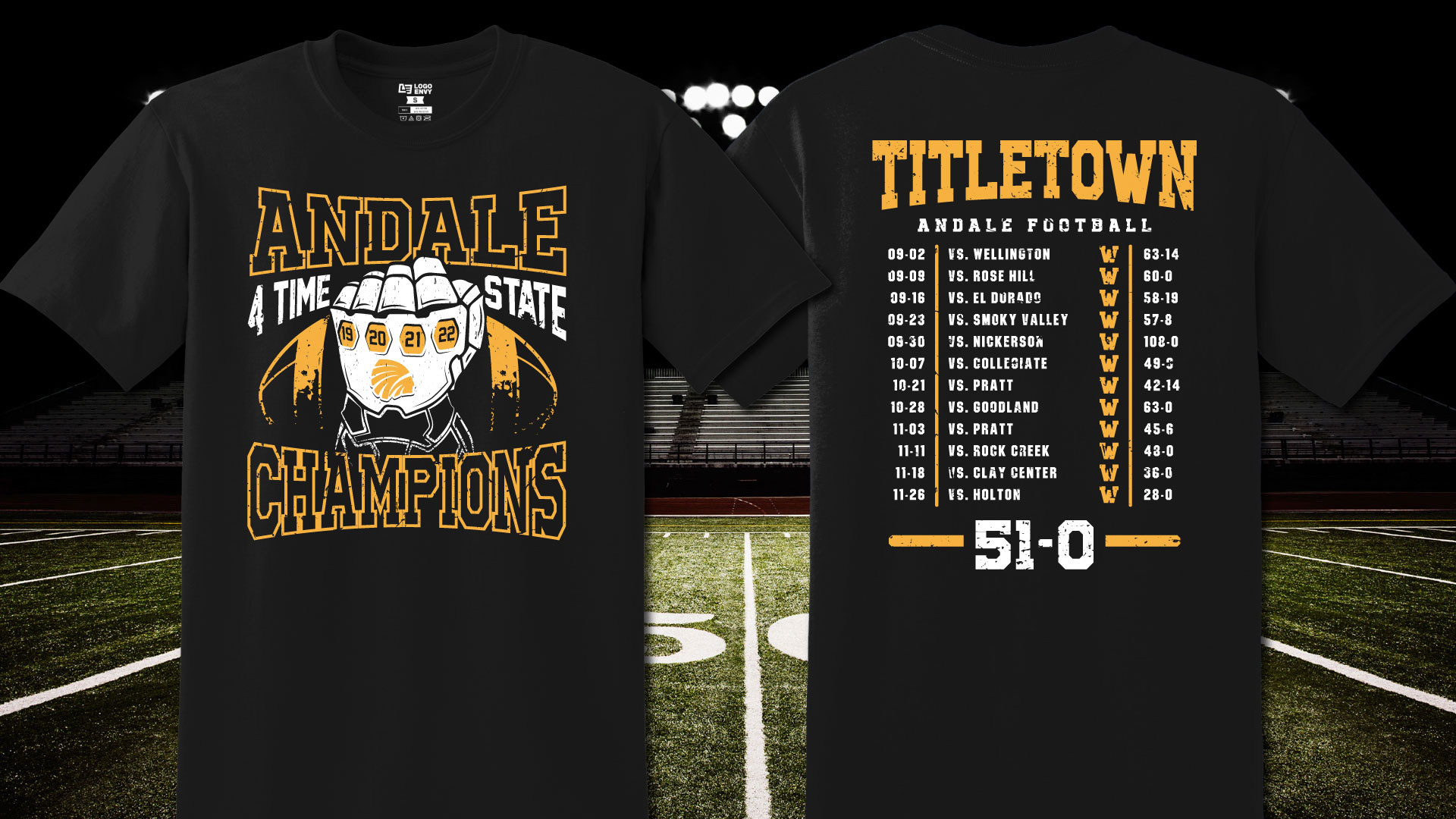 Andale Sports Store – Powered by Logo Envy