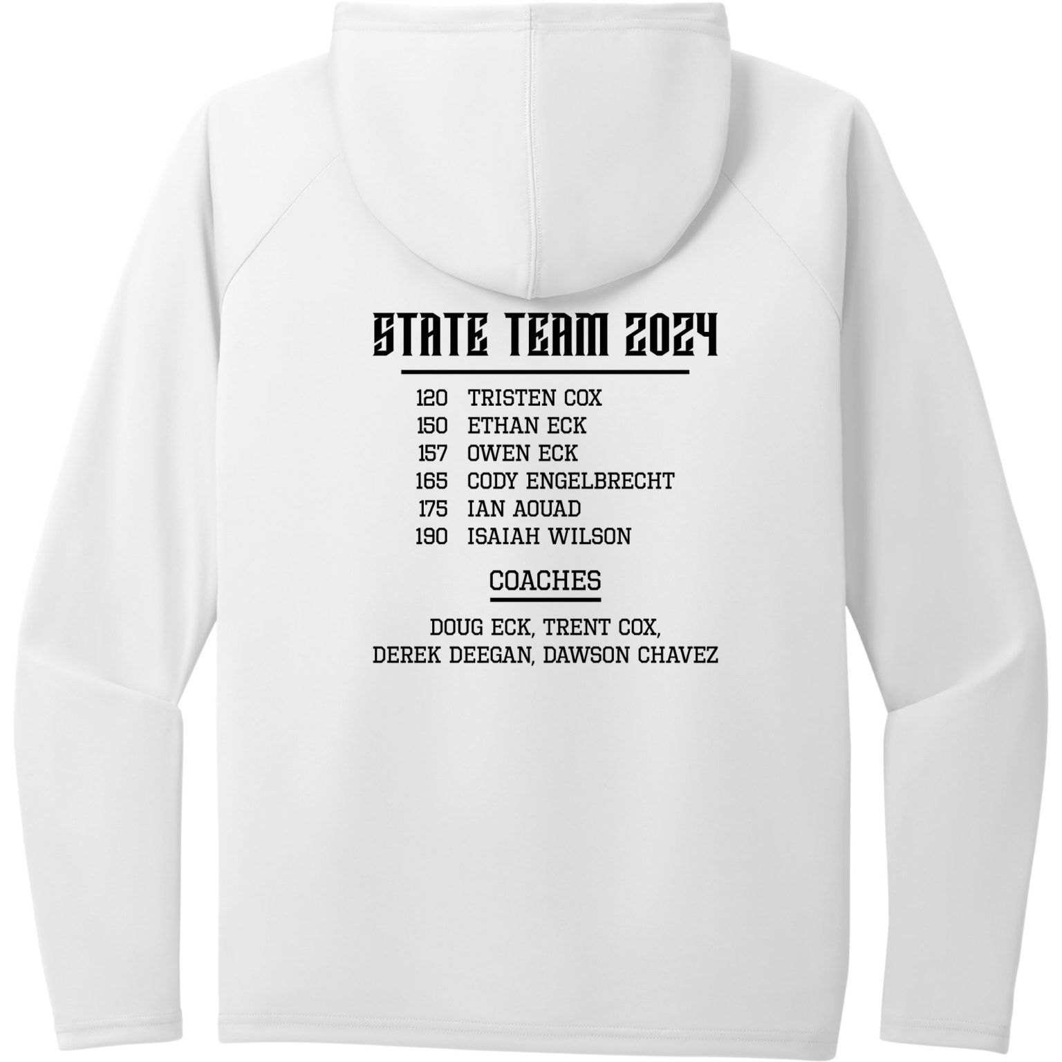 Andale Indians Wrestling 2024 State Qualifiers Performance Pullover ...
